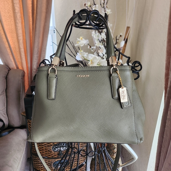 Coach | Bags | Coach Madison Small Christie Carryall In Saffiano | Poshmark